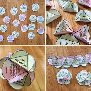 Identity in Christ Bible Craft for Older Kids & Teens, 3-D Sphere Craft ...