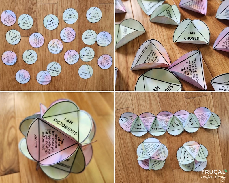 Identity in Christ Bible Craft for Older Kids & Teens, 3-D Sphere Craft ...