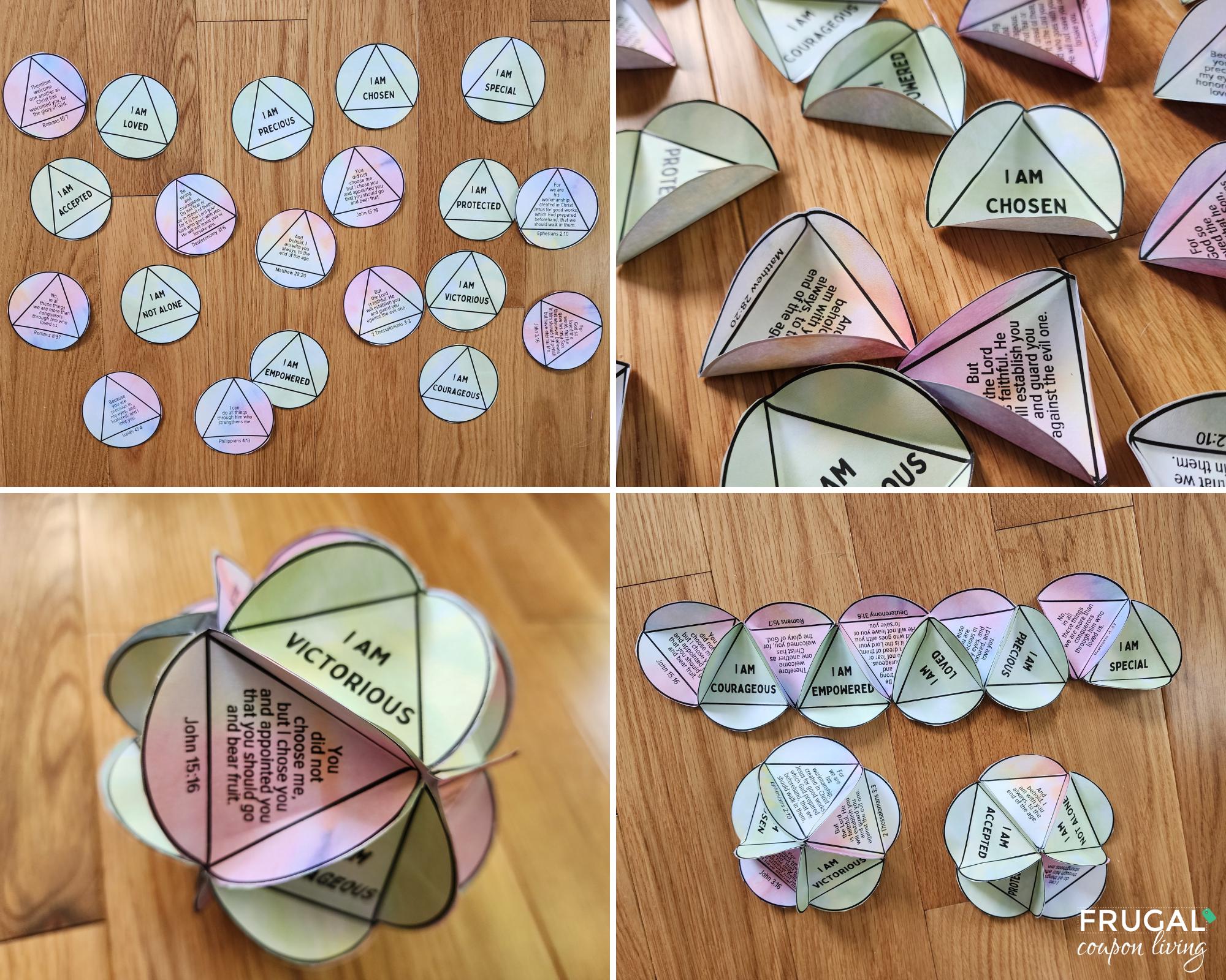 Identity in Christ Bible Craft for Older Kids & Teens, 3-D Sphere Craft ...