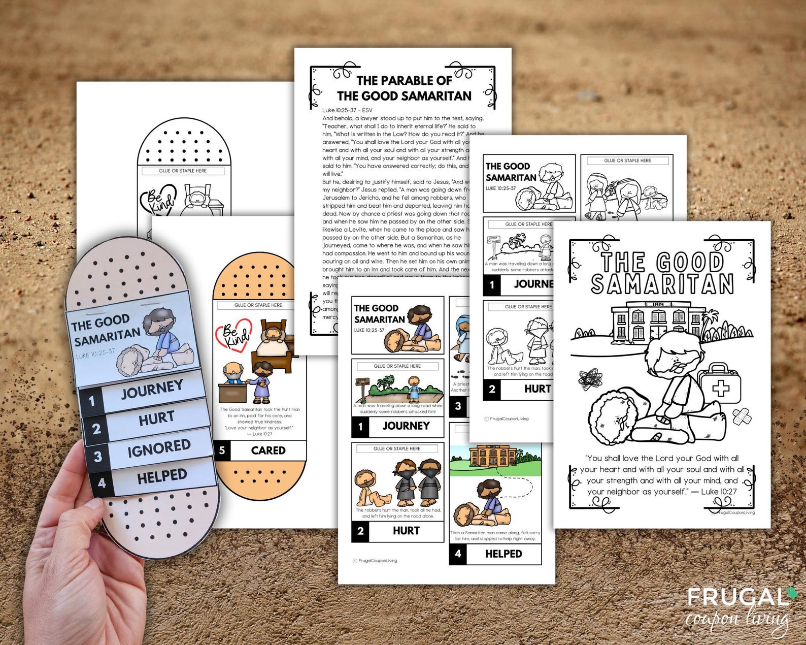 The Good Samaritan Craft for Kids, Jesus' Parable of the Good Samaritan ...