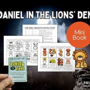 Daniel and the Lions' Den Activities for Kids, Daniel in the Lions' Den ...