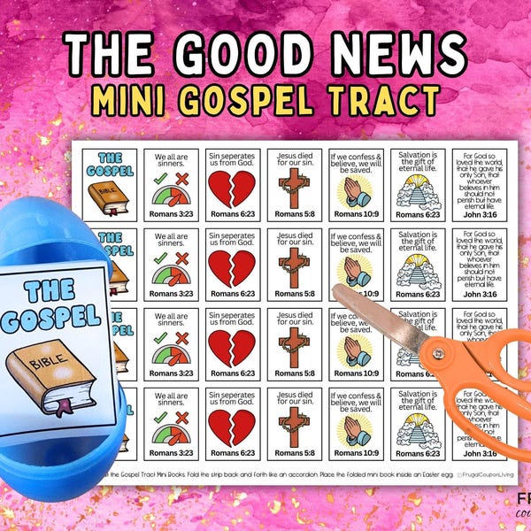 Easter Gospel Cards - Etsy UK