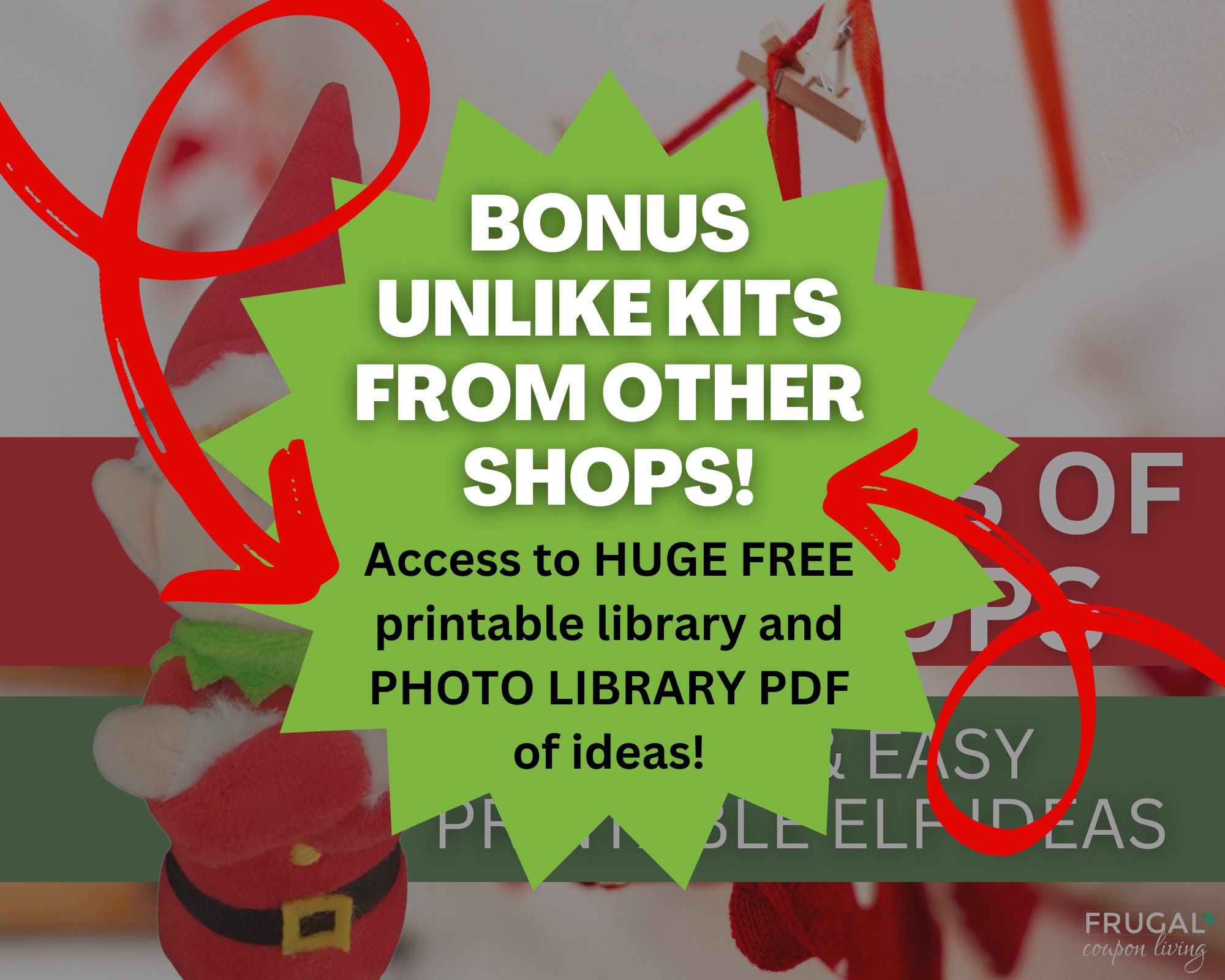12-day Elf Kit Printable Props Holiday Elf Prop Printables - Etsy