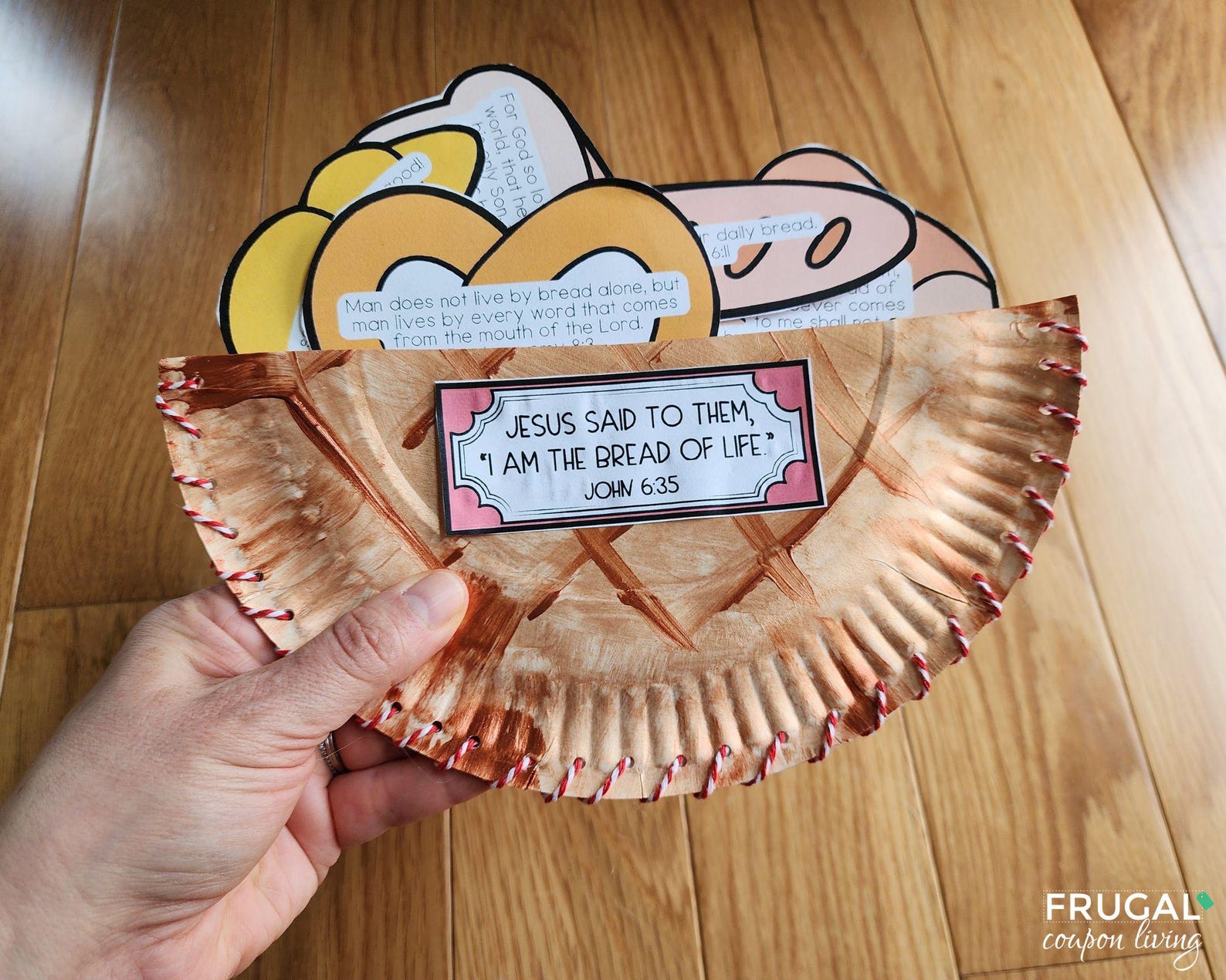 Bread of Life Craft for Kids, Jesus Said "i Am the Bread of Life ...