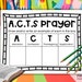 ACTS Prayer Model Template, Teaching Kids How to Pray, Acts Prayer ...