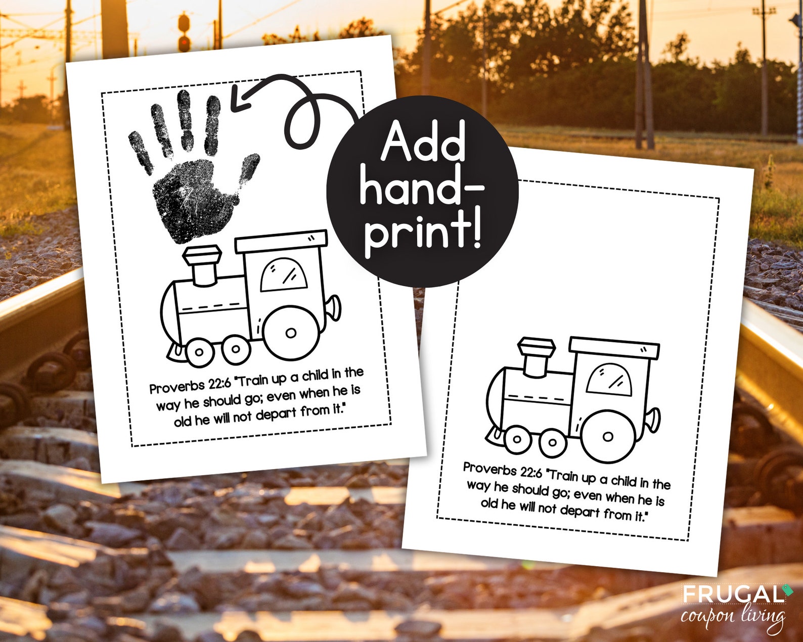 Father's Day Sunday School Craft, Father's Day Handprint Art & Coloring ...