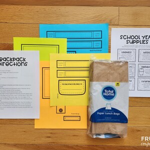 Back to School Backpack Craft, Christian First Day of School Activity ...