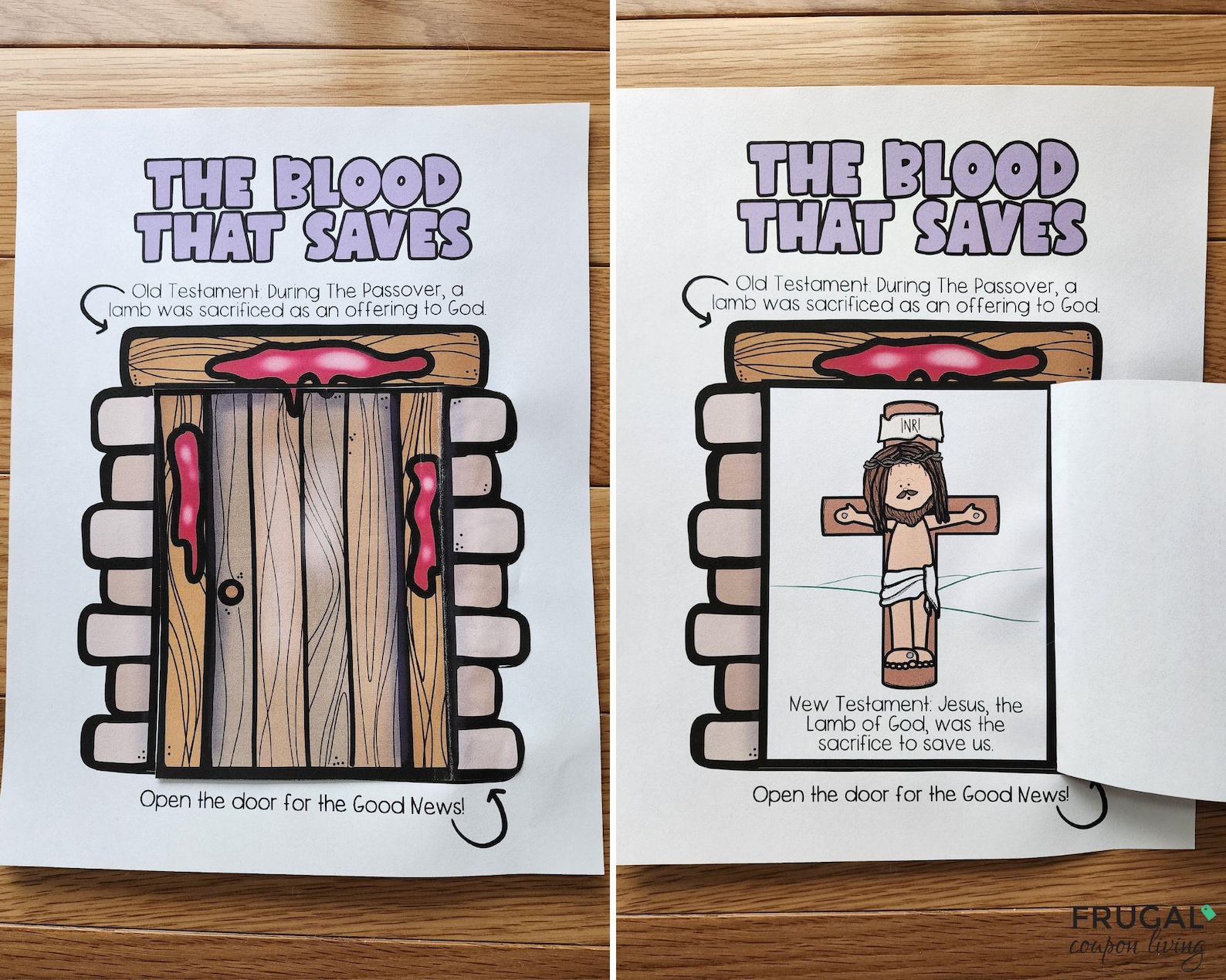 Christian Passover Craft for Kids, Easter Lamb of God and Jewish Pesach ...