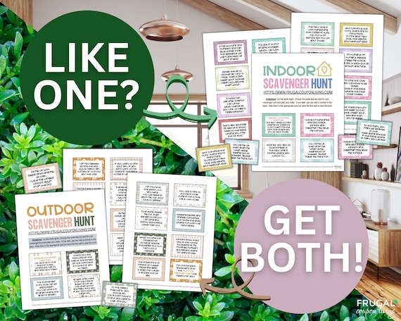 Indoor & Outdoor Scavenger Hunt Clues | Fun Treasure Hunt for Kids at ...