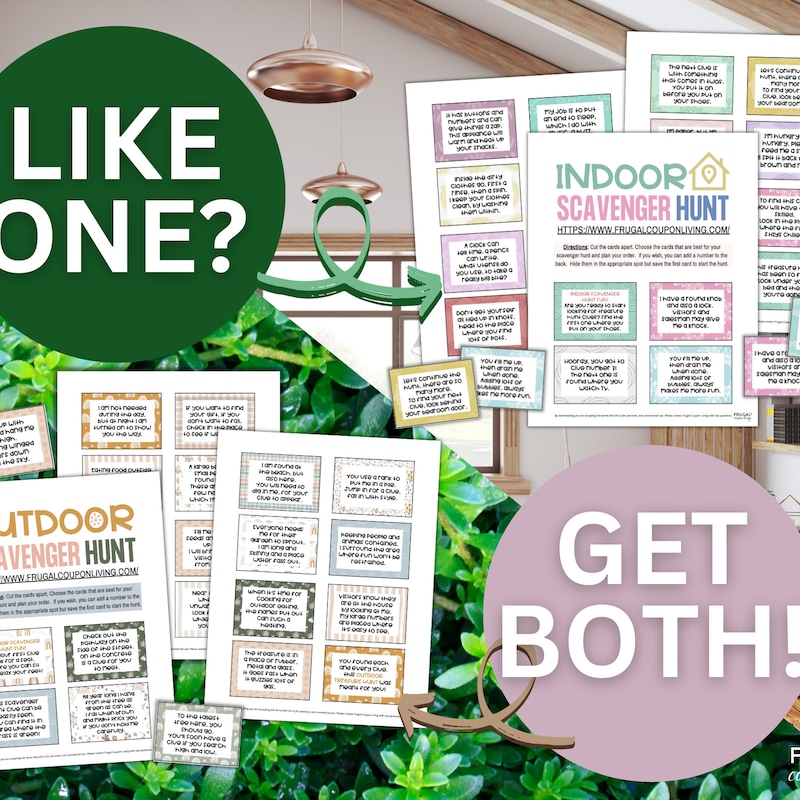 Outdoor Scavenger Hunt Riddles for Adults - Etsy