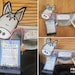 The Legend of the Little Donkey Craft for Kids, Christmas Donkey Paper ...