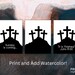 Good Friday Craft Printable, Kids' Lent Activity Watercolor Print 3 ...