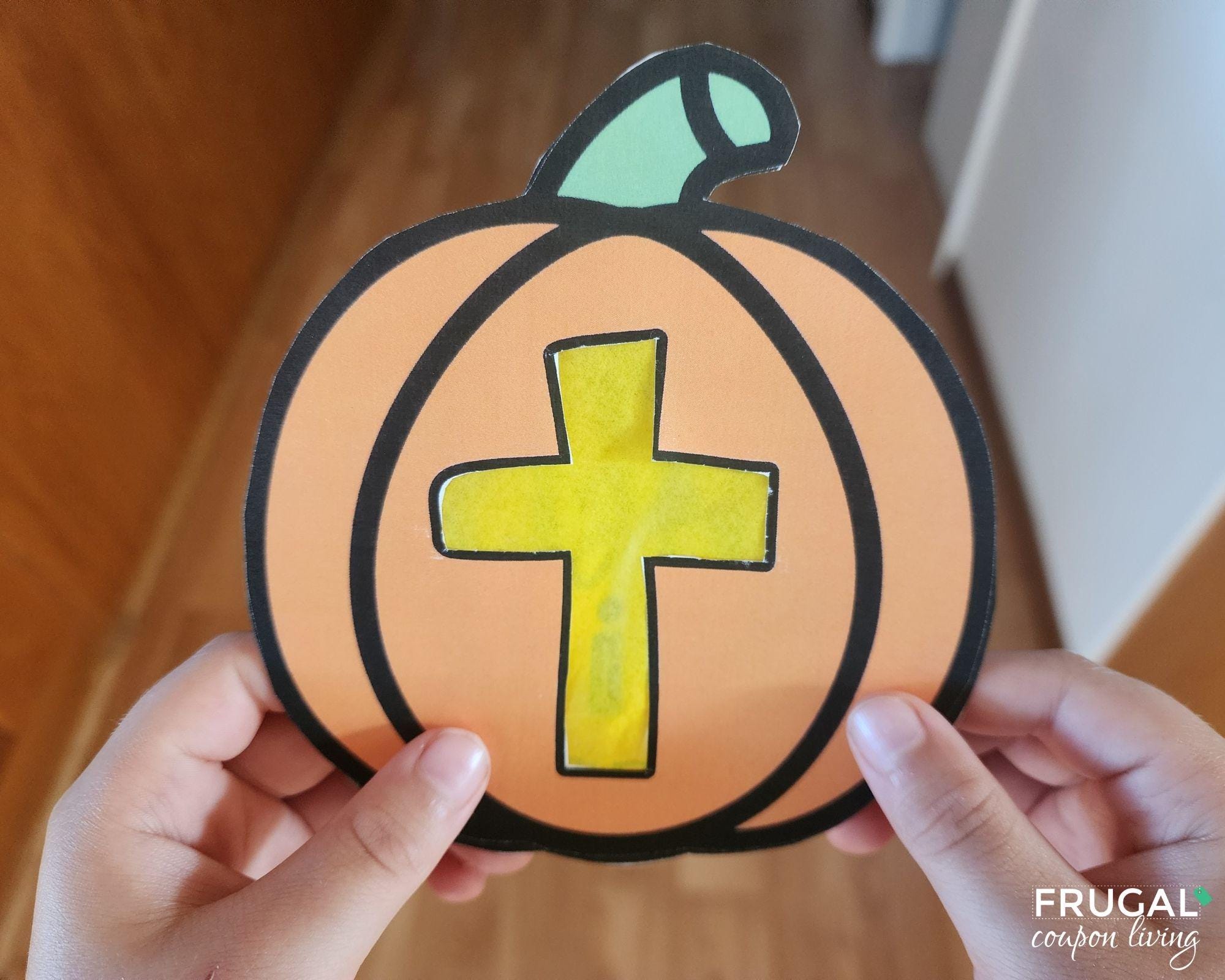 Let Your Light Shine Pumpkin Craft, Matthew 5:16 Printable Pumpkin ...