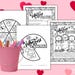 Valentine's Day Prayer Kids Coloring Wheel Printable, Christian ...