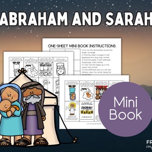 Abraham and Sarah Story Activity Sheets, Abraham and Sarah Crafts for ...