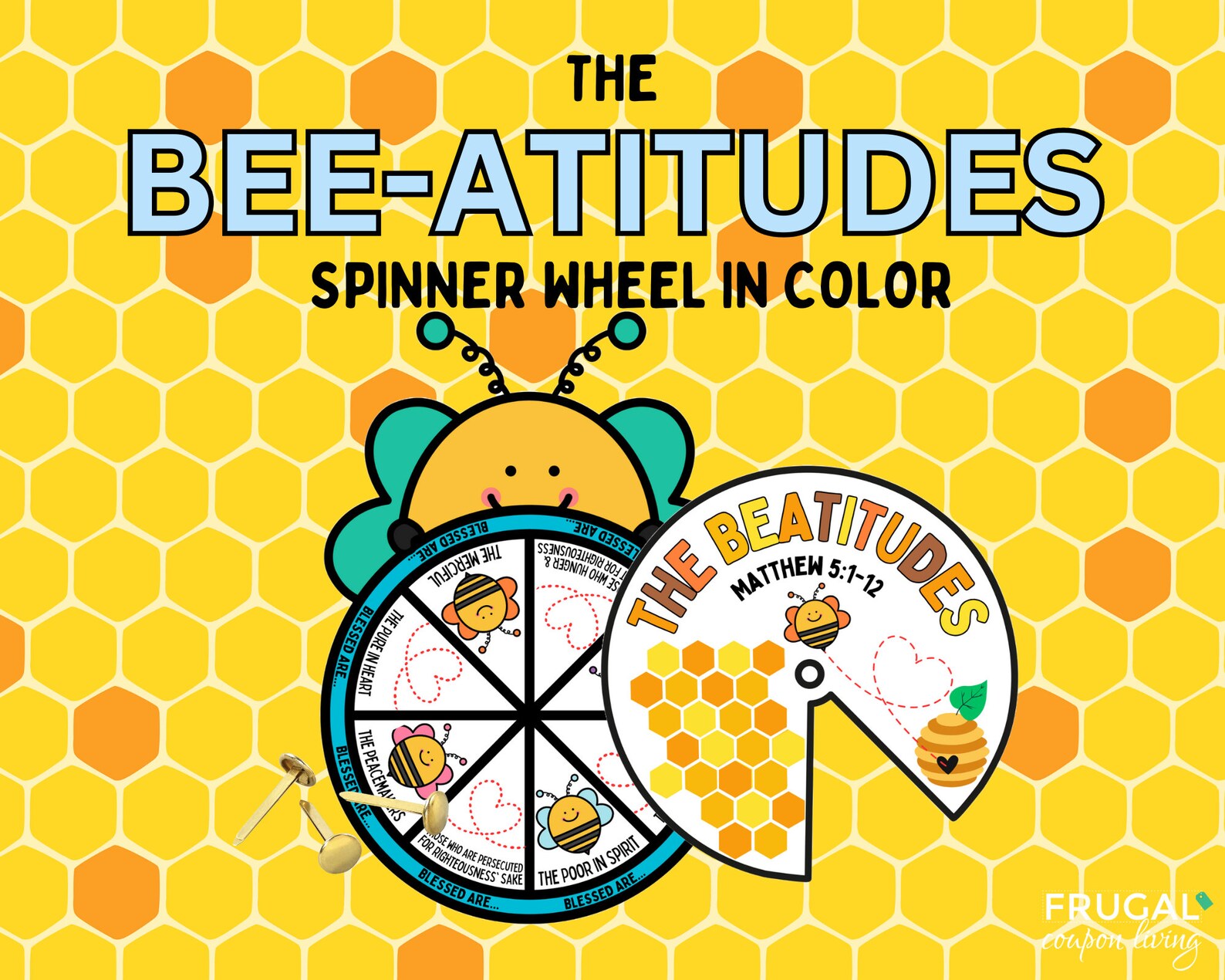 Beatitudes for Kids Bible Verse Activity the Beatitudes Coloring Wheel ...