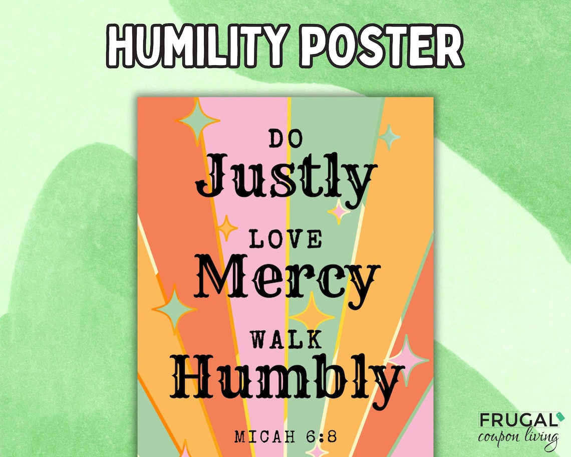 Humility for Kids, Serving Others & Following Footsteps of Jesus Bible ...