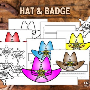 Disciple of Christ Western-themed Bible Craft for Kids, Wanted Jesus ...