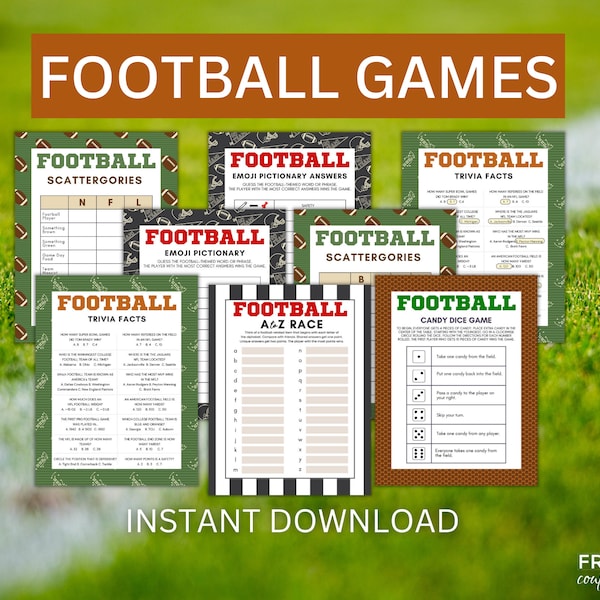 Football trivia board game - Etsy.de