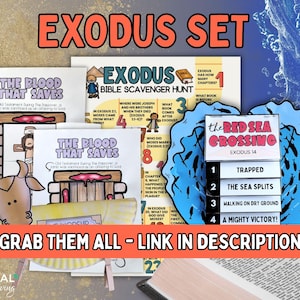 Moses Golden Calf Craft Printable for Kids, the Ten Commandments Craft ...