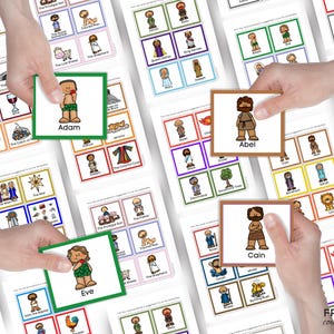 Bible Partner Pairing Cards, Find a Partner Christian Classroom ...