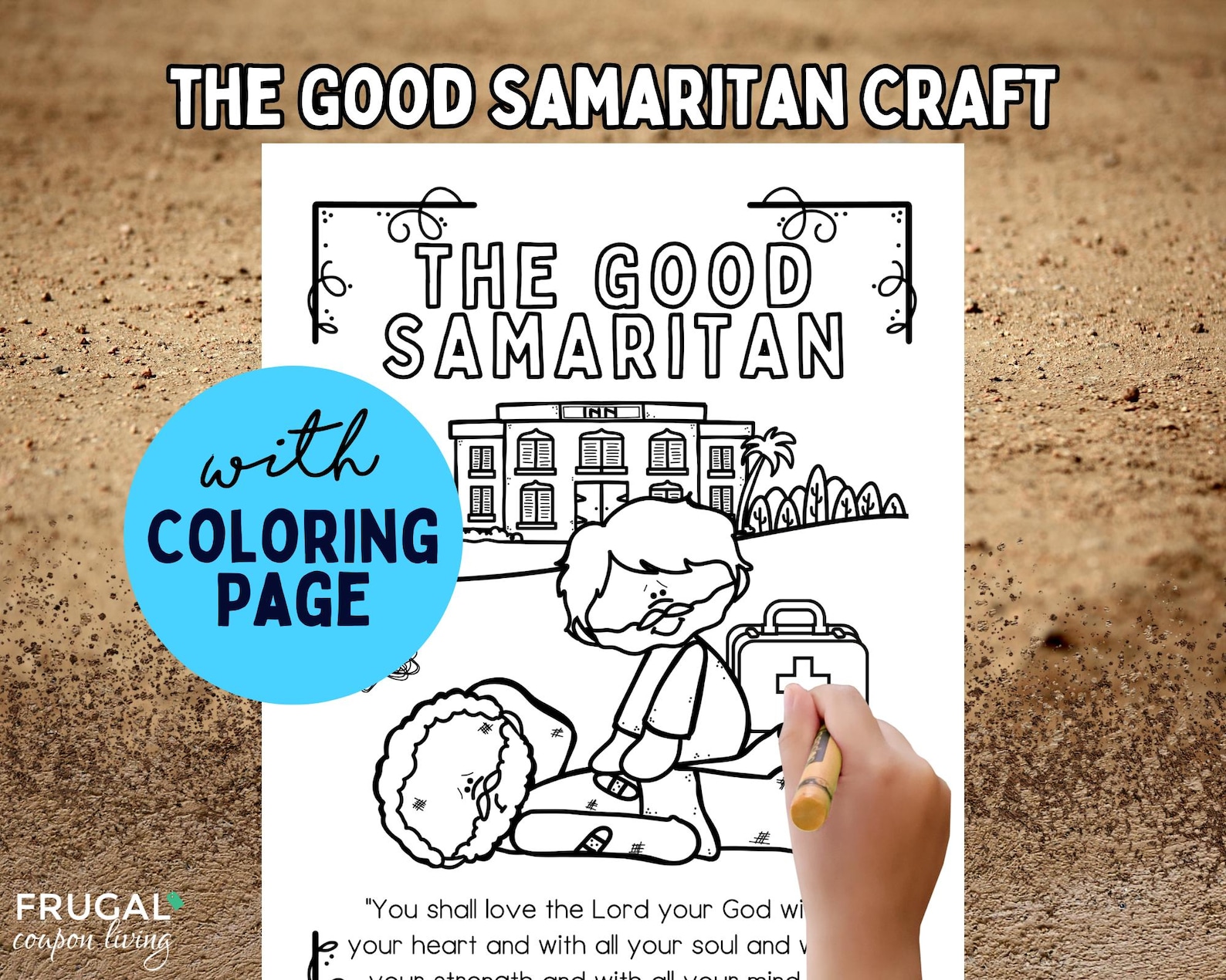 The Good Samaritan Craft for Kids, Jesus' Parable of the Good Samaritan ...