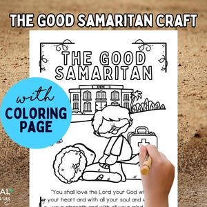The Good Samaritan Craft for Kids, Jesus' Parable of the Good Samaritan ...
