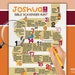 Bible Scavenger Hunt Book of Joshua Summary Trivia Game, Joshua Bible ...