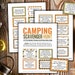 20 Camping Scavenger Hunt Riddles for Kids PDF Rhyming Outdoor Treasure ...