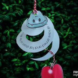 Adam and Eve Craft for Sunday School Printable, Garden of Eden Spiral ...