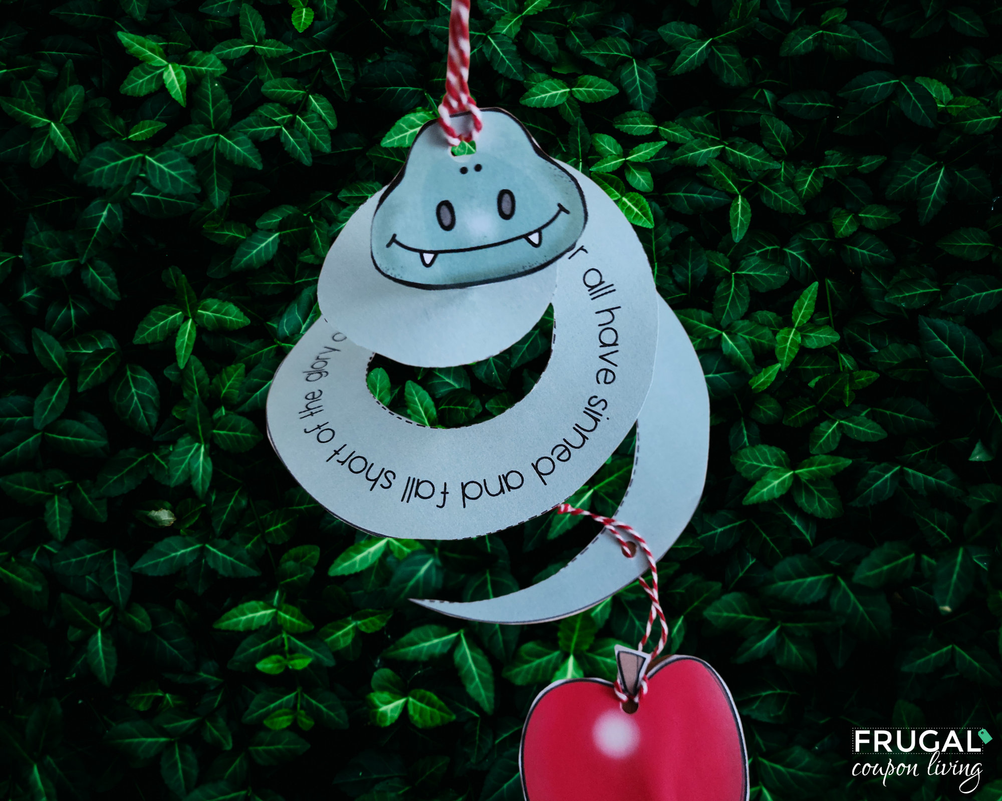 Adam and Eve Craft for Sunday School Printable, Garden of Eden Spiral ...