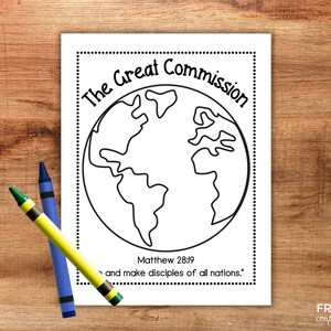 Christian Earth Day Craft Printable, Earth Paper Craft for Kids ...