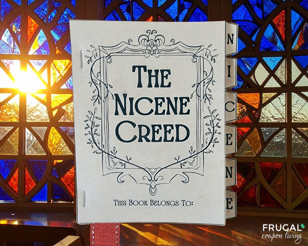 Nicene Creed Craft, 3 Versions: Nicene Creed Catholic, Protestant ...