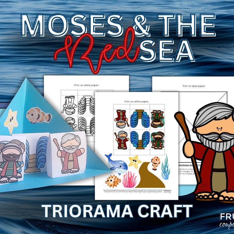 Moses Red Sea - Etsy