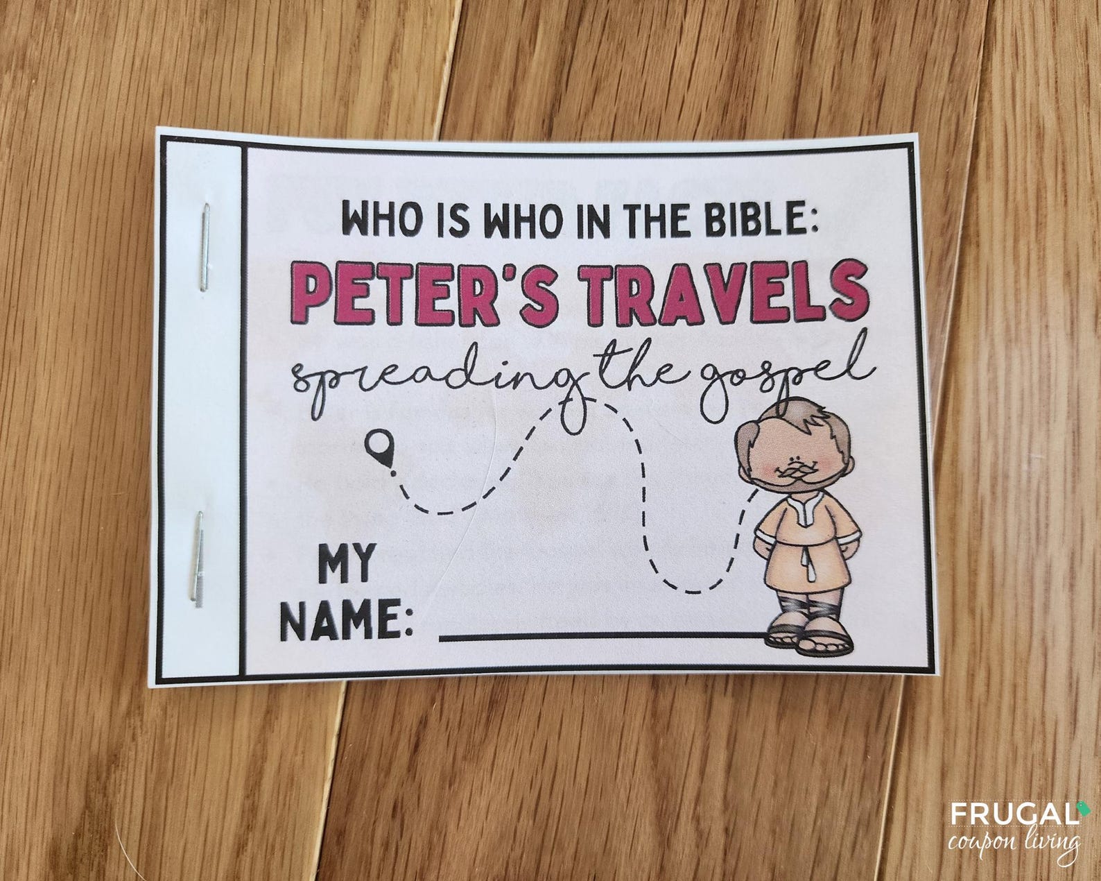 Life of Peter Bible Craft for Kids, Jesus' Disciple Peter Travels ...