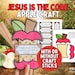 Christian Apple Craft, Sunday School Activity, Keep Jesus at the Core ...