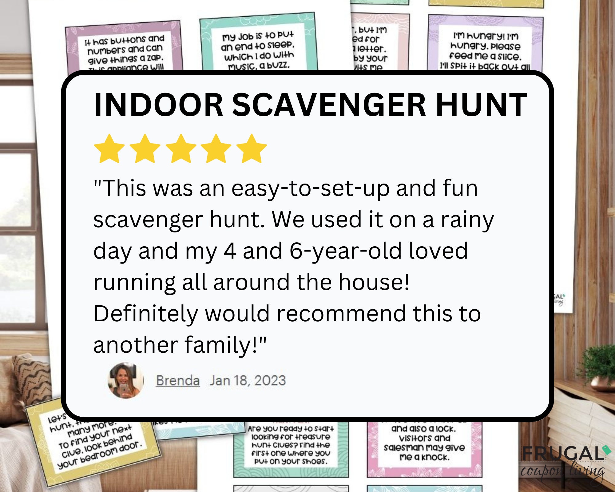 Indoor Scavenger Hunt Riddles for Kids PDF 20 Fun Indoor - Etsy UK