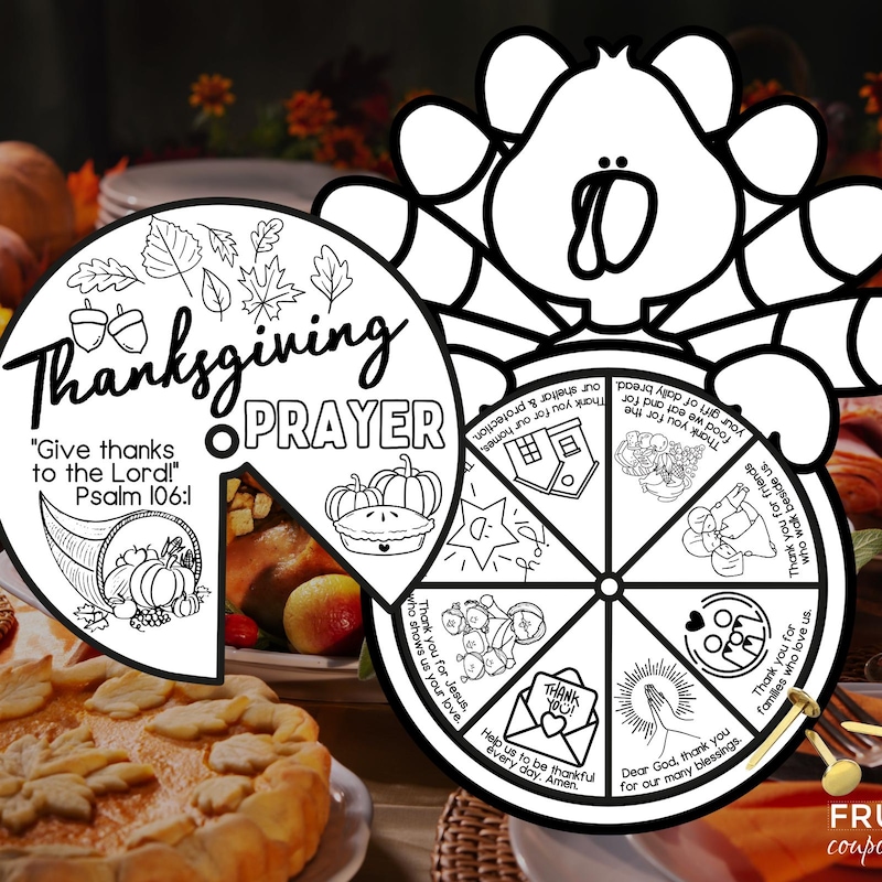 Thanksgiving Prayer - Etsy