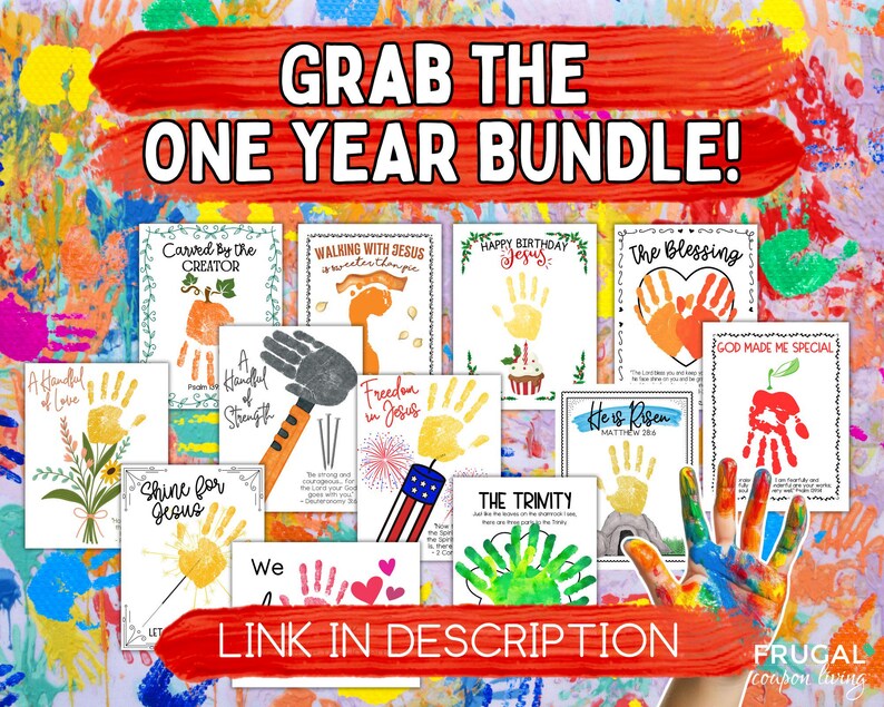 The Blessing Numbers 6:24-26 Prayer Handprint Art, “the Lord Bless You ...