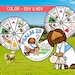 Psalm 23 Coloring Wheel Printable | the Lord is My Shepherd Bible Story ...