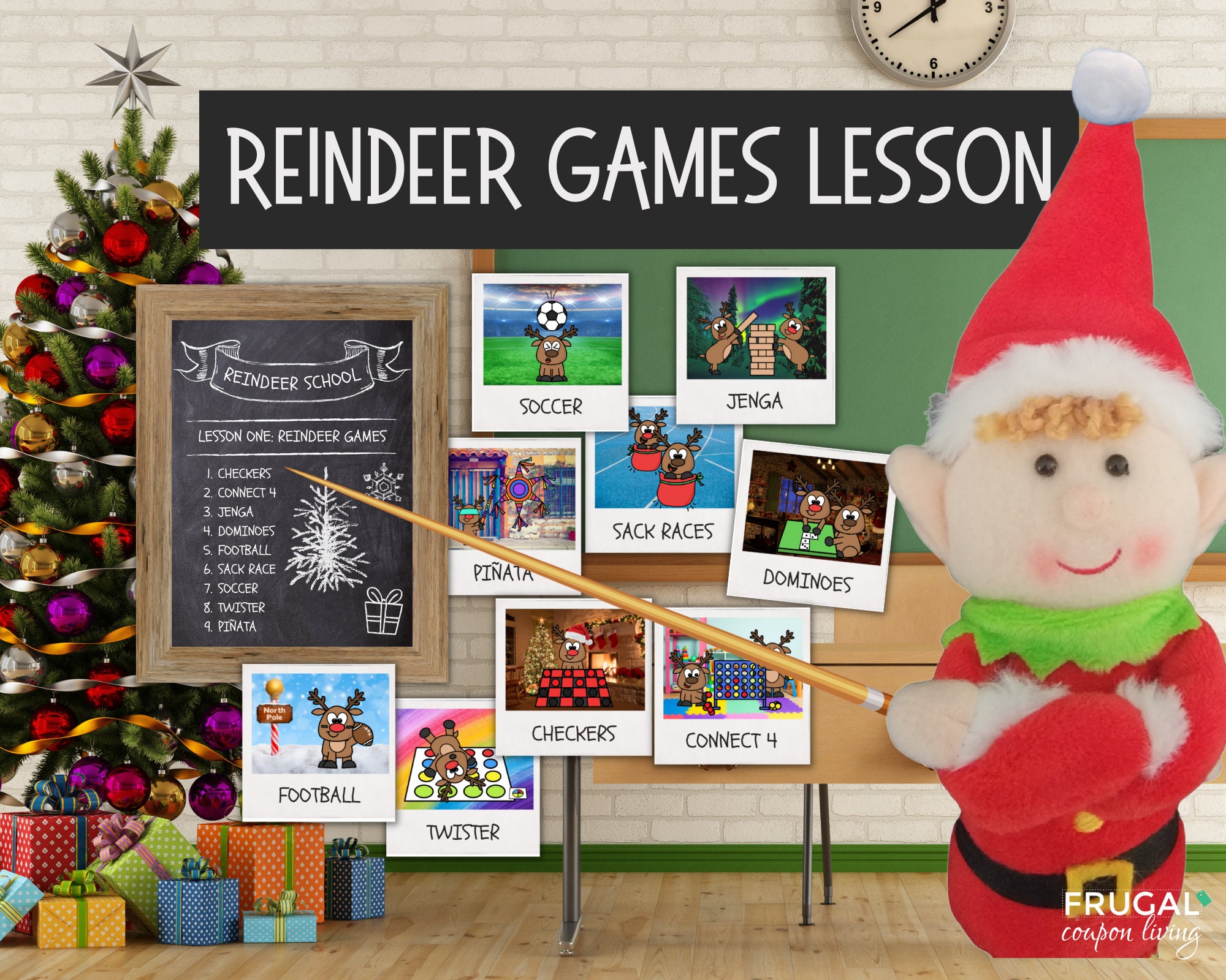 Reindeer Games Elf Props Printable | Funny Elf Idea - Reindeer Games ...