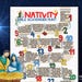Nativity Craft Christmas Sunday School Lesson | Kids' Nativity Coloring ...
