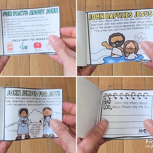 John the Baptist Craft, Life of John the Baptist Bible Character Study ...