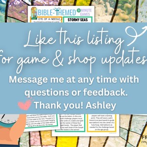 Best Bible One Minute Games for Youth, Youth Group Game for Kids, Fun ...