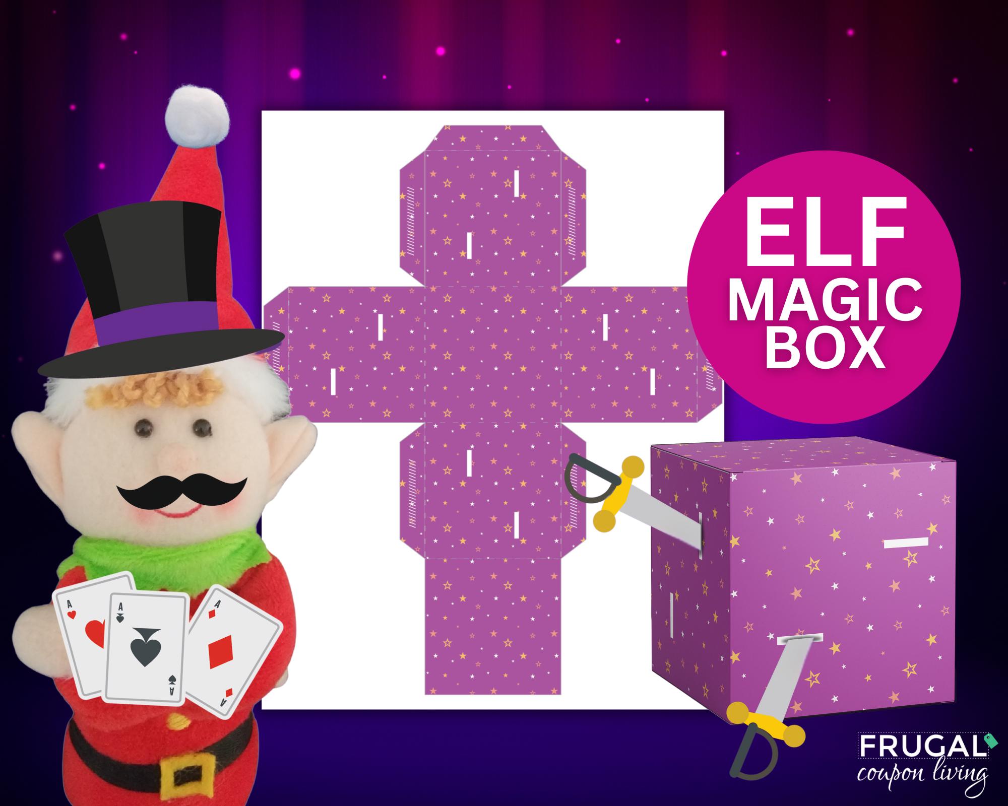 Elf Magician Props Printable, Elf-sized DIY Magic Set for Christmas Elf ...