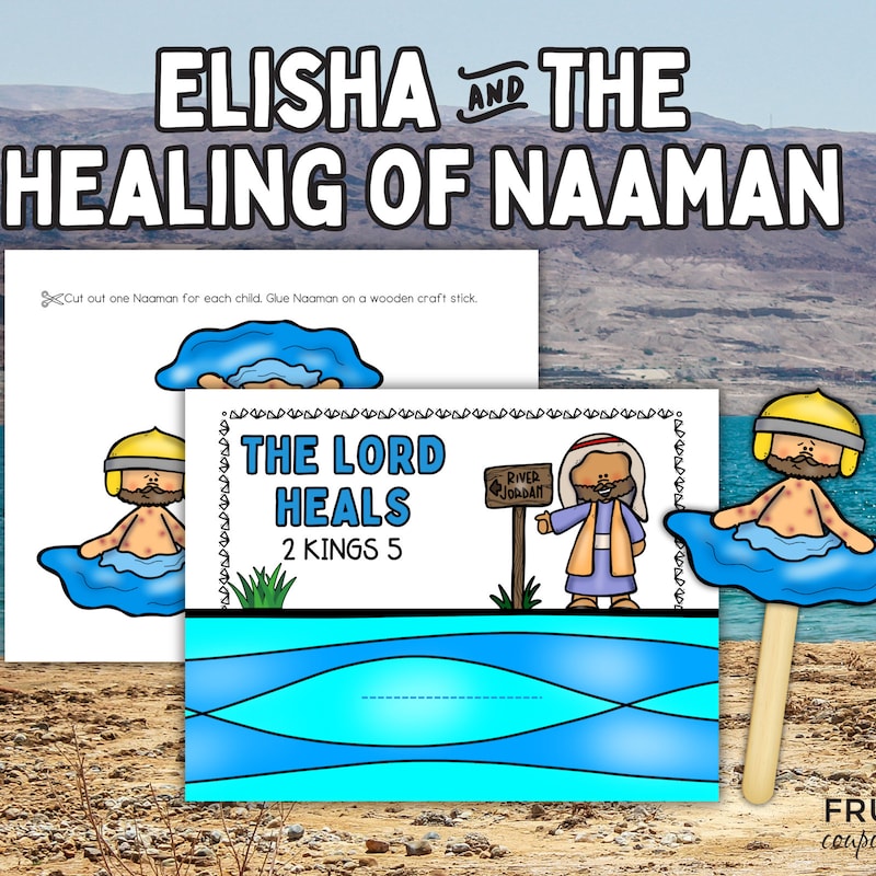 The Healing of Naaman - Etsy