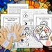The Lord's Prayer Craft Printable Set for Kids, How to Pray Bible ...