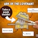 Ark of the Covenant Craft for Kids, DIY Interactive Bible Craft Inside ...