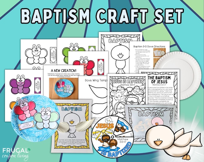 Spirit of God Dove Craft Printable for Kids Sunday School Bible Lesson ...