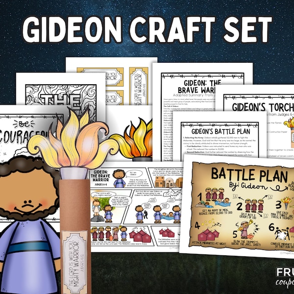 Story of Gideon Crafts - Etsy UK